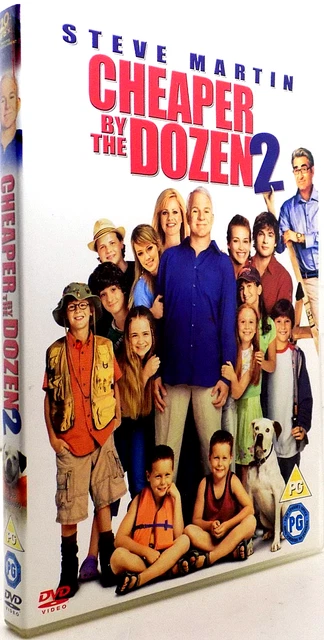 CHEAPER BY THE Dozen 2 DVD (2005) R2 Steve Martin, Bonnie Hunt, Hilary ...