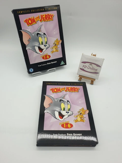 TOM AND JERRY - Complete DVD Volumes 1-6 Collector's Edition Box Set £11.99 - PicClick UK