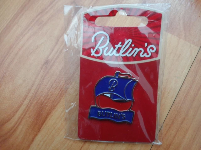 RARE BUTLINS VACANCES Camp Resort Trading Broches Bateau Badge 2015 EUR ...
