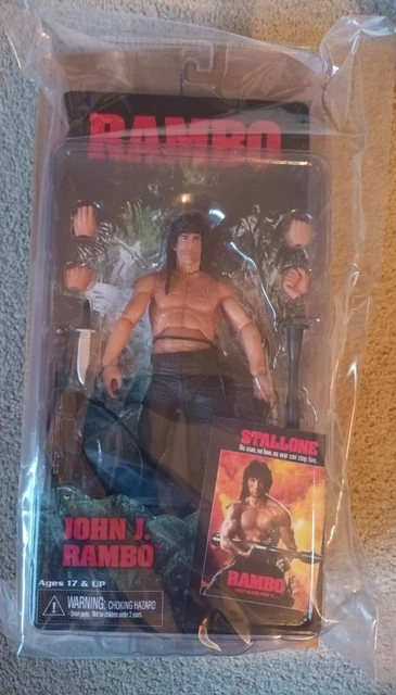 NECA RAMBO FIRST Blood Part II Figure EUR 58,82 - PicClick FR