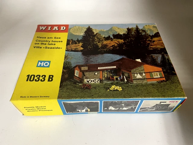 WIAD B 1033 H0 Bausatz Haus am See Villa Ferienhaus Faller Kibri ...