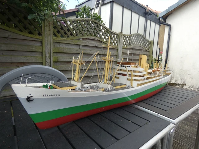 BEN VRACKIE-- (BEN Line Cargo Ship)- 1:96 Scale £400.00 - PicClick UK