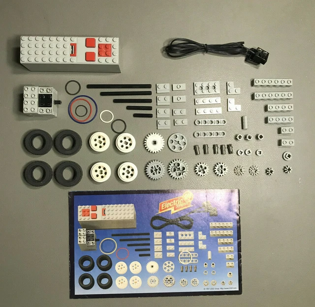 LEGO TECHNIC 8735 Power MOTOR SET 9V von 1998 komplett mit OBA EUR 50 ...
