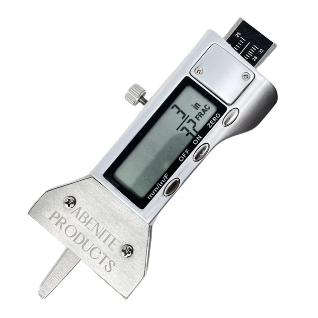 DIGITAL TIRE DEPTH Gauge Metal Tool With 3 Mods LCD Display Measure ...