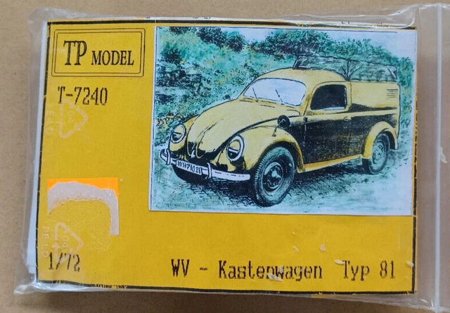 1:72 VW KASTENWAGEN Typ 81 TP Model Resinkit sehr selten EUR 19,50 ...