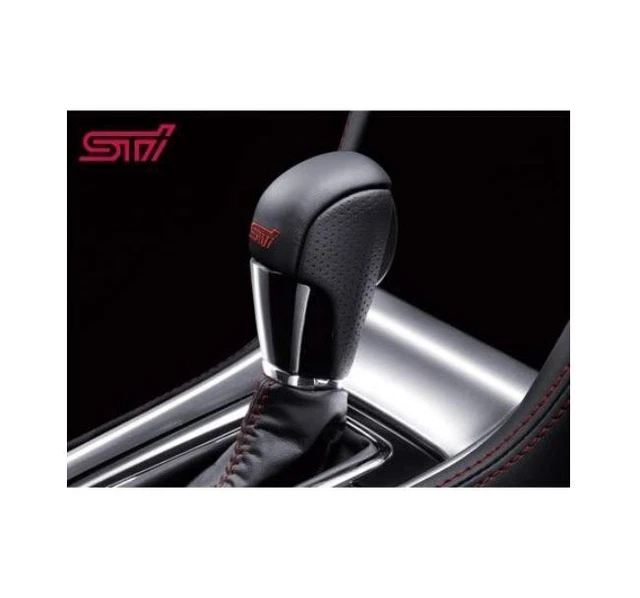 [NEW] JDM SUBARU WRX S4 VAG STI Shift Knob For CVT Leather Genuine OEM ...