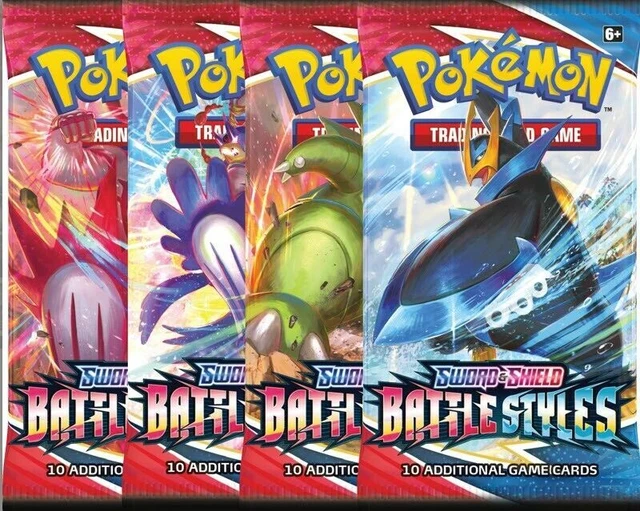 BOOSTER POKEMON STYLES de Combat - Battle Styles Artset x4 EUR 20,00 ...