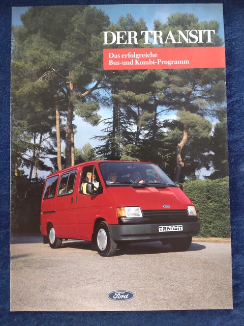FORD TRANSIT BUS Combo Prospectus 05.1990 $9.73 - PicClick