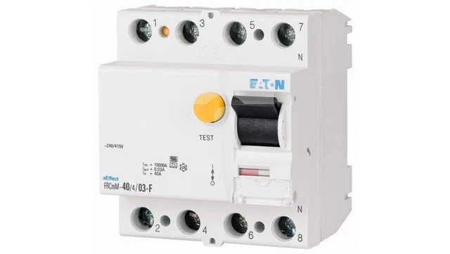 DISJONCTEUR DIFFÉRENTIEL 4P 25A 0,3A type G/F FRCMM-25/4/03-G/F 187420 ...