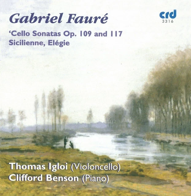 GABRIEL FAURE GABRIEL Fauré: Cello Sonatas Op. 109 and 117 (CD) Album ...
