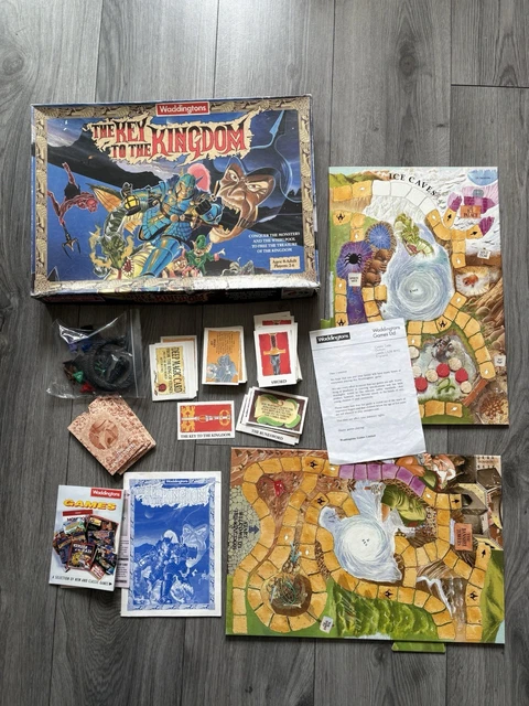 WADDINGTONS - The Key to the Kingdom Board Game - 100% Complete - £34. ...