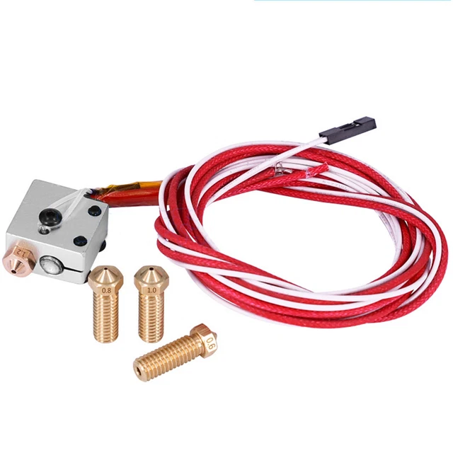 12V/40W HEATER BLOCK Bozzles Thermistor Heater Cartridge 3D Printer ...