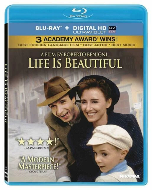 LIFE IS BEAUTIFUL Blu-ray Disc Roberto Benigni 1997 £8.03 - PicClick UK