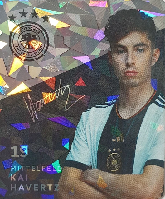 REWE SAMMELKARTE WM 2022 Glitzer Nr.19 Kai Havertz £1.60 - PicClick UK