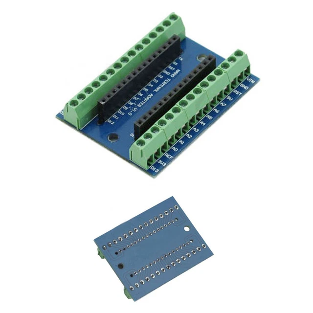 NANO EXPANSION TERMINAL Adapter for Arduino Nano ATMEGA328P-AU V3.0 AVR ...