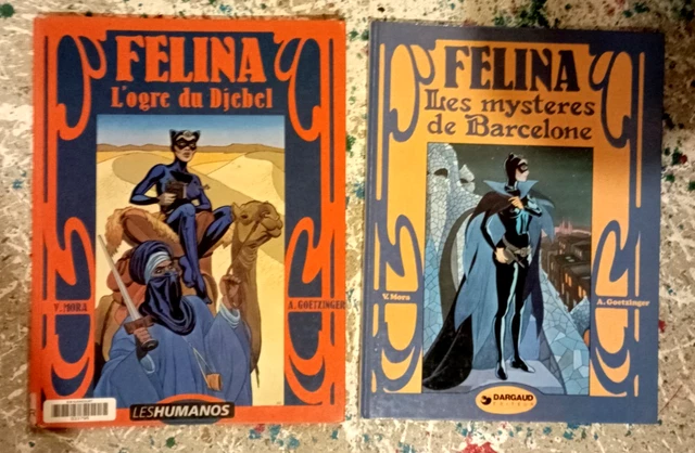 LOT BD MORA Goetzinger FELINA les mystères de Barcelone / l' ogre du ...