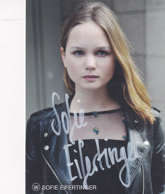 AUTOGRAMM - SOFIE Eifertinger EUR 6,95 - PicClick DE