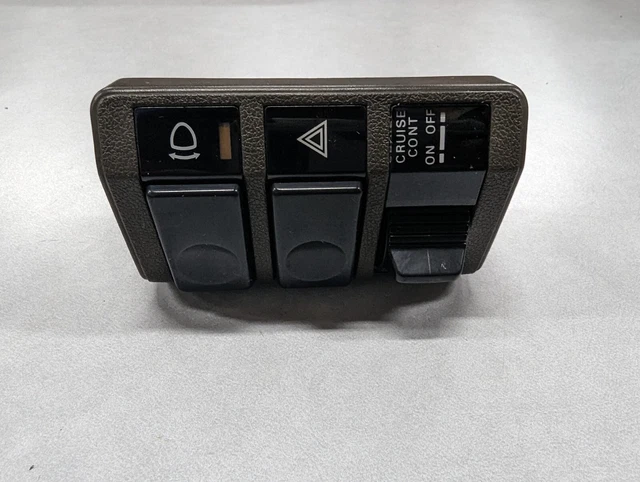 84-89 NISSAN 300ZX Headlight Defrost Dash Combination Switch Z31 OEM ...