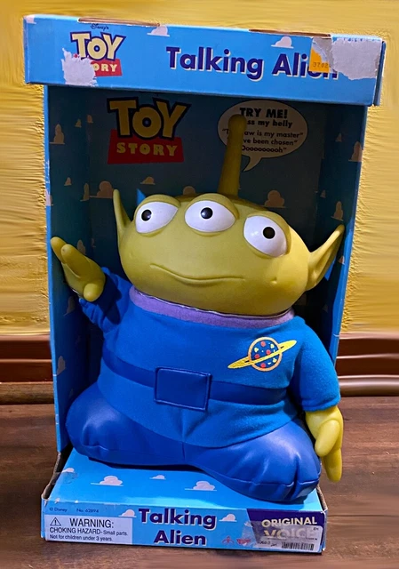 1995 TOY STORY Disney Pixar Original Talking Alien 12" by Thinkway Toys ...