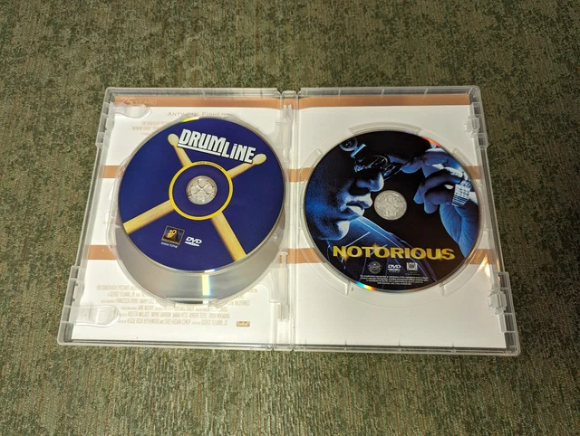 ANTWONE FISHER/DRUMLINE/NOTORIOUS (DVD, 2010, 3-Disc Set, Fox 75th ...