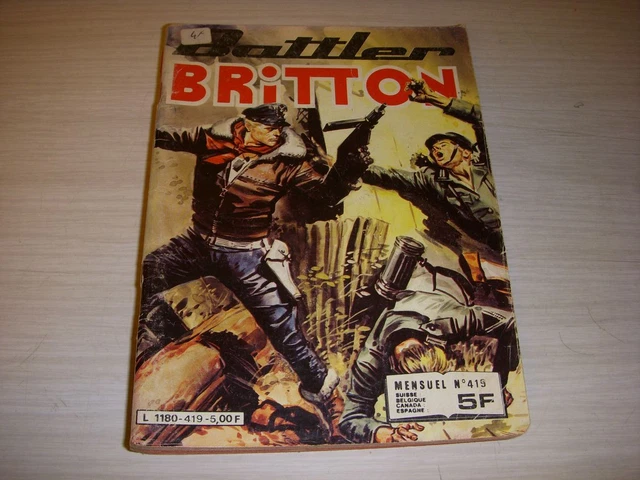 BD PT FORMAT BATTLER BRITTON 419 01.1982 3BD + L'ANE L'ECREVISSE ...