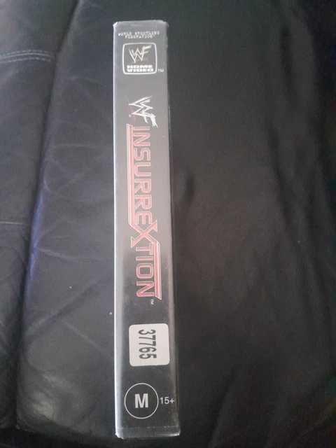 WWE WWF INSURREXTION 2001 Wrestling Vhs Video £12.44 - PicClick UK