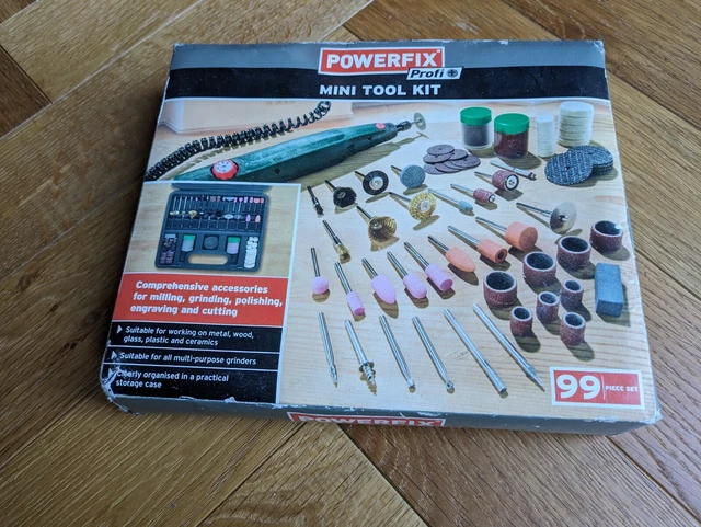99 PIECE SET Powerfix Mini Tool Kit,accessories. New!!! £10.00 ...