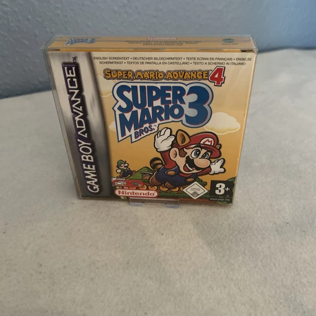 SUPER MARIO ADVANCE 4 Super Mario Bros 3 GBA in scatola completo ...