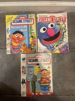LOT OF 7 ctw sesame street books magazines used 1992 a379 £15.77 ...