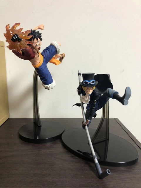 FIGURINE ONE PIECE Zoukei King Summit Battle BWFC Luffy Sabo Banpresto ...