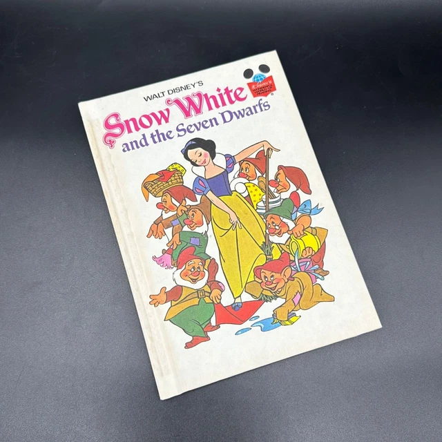 VINTAGE SNOW WHITE and Seven Dwarfs Book Club Edition 1973 Hardback ...