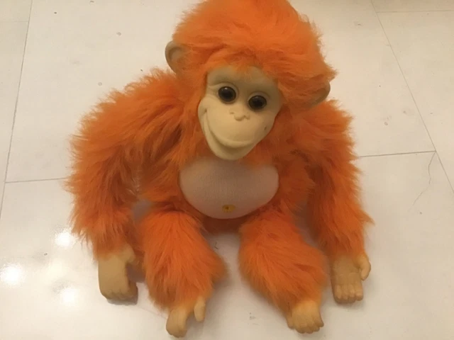 VINTAGE HOSUNG THE Orangutan monkey Ape Talking Sounds Plush Soft Toy ...