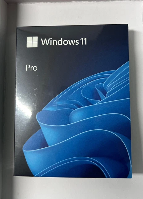 MICROSOFT WINDOWS 11 Pro 64-Bit Installaion Full Version USB Box Pack £ ...