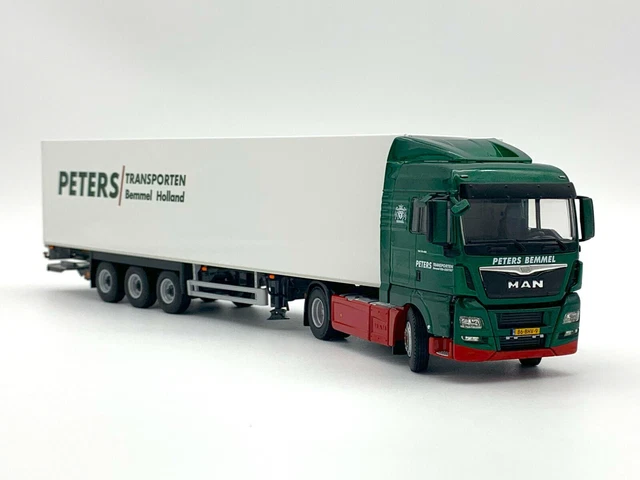MAN TGX XLX euro 6 facelift box trailer "Peters Transporten" WSI truck ...
