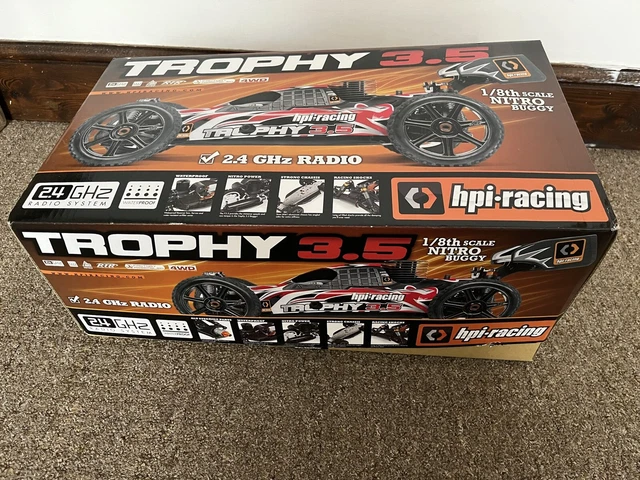 HPI RACING TROPHY 3.5 1/8th scale Nitro Buggy £239.00 - PicClick UK