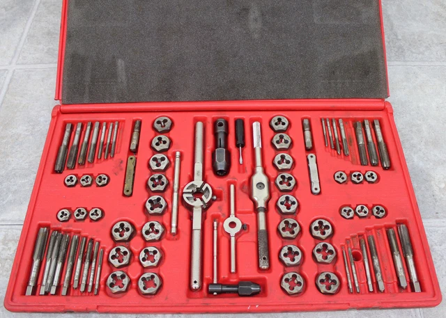 MATCO TOOLS 676TD 76 Piece Combination Tap and Die Set Drill **PIECES ...