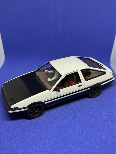 CONSTRUIT ET PEINT Tamiya 1/24 Toyota AE86 Treno Initial D Takumi ...