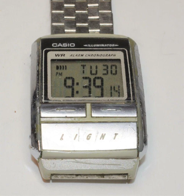 CASIO ILLUMINATOR WR Alarm Chronograph men’s Digital Watch A200 mod ...