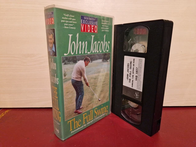 JOHN JACOBS - The Full Swing - PAL VHS Video Tape (A39) £4.99 - PicClick UK
