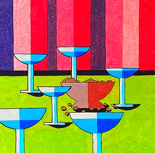 DIRECT ATELIER DE l'artiste B Jost Tableau original sur toile 2023 ...