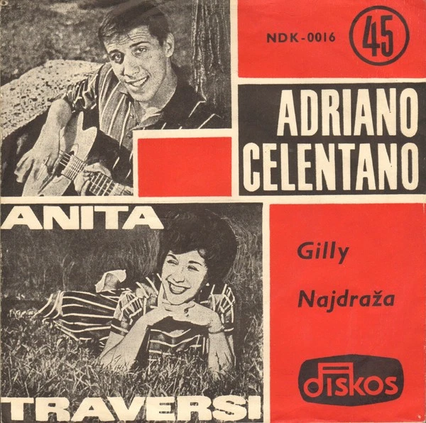 ADRIANO CELENTANO, ANITA Traversi - Gilly / Coccolona (7") (Near Mint ...