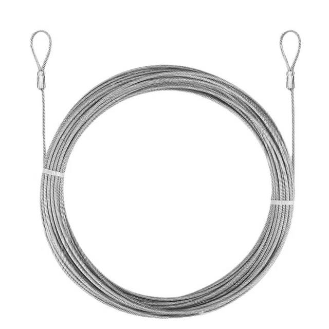 ALUMINUM SLEEVE TERMINAL Steel Wire Rope Pressed Steel Lifting Cable ...