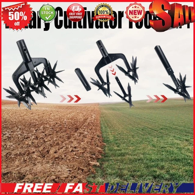 LAWN SCARIFIER TURNING Tools Garden Aerator Rotary Tiller Cultivator ...