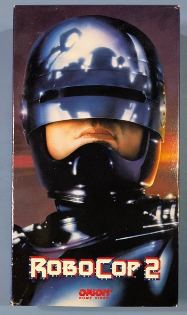 ROBOCOP 2 VHS Alex J. Murphy Orion Home Video Vintage Sci-Fi Action ...