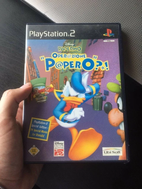 PAPERINO: OPERAZIONE PAPERO - PS2 Disney PAL - (Donald Duck: Quack ...