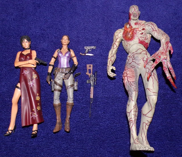 NECA RESIDENT EVIL Ada Wong, Sheva Alomar and Tyrant 7" scale figure ...