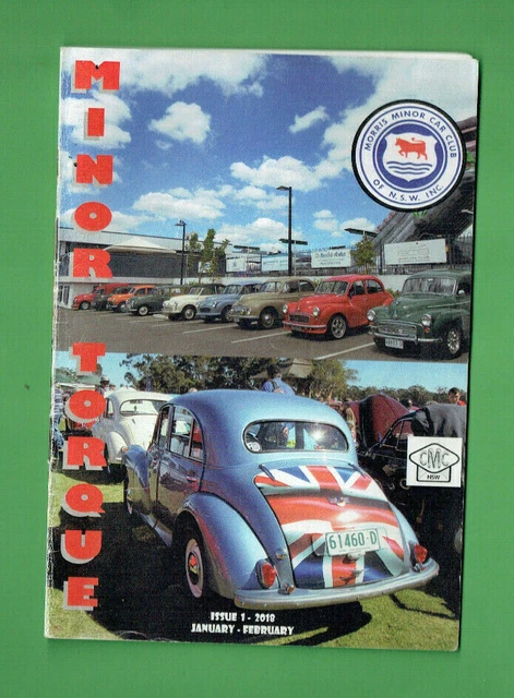 #D606. NSW Morris Minor Torque Magazine Issue 1 Jan/Feb 2018 $25.00 ...