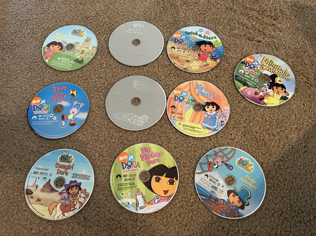 TEAM UMI ZOOMI, Dora the Explorer, Little Einsteins, Pokemon DVD Bundle ...