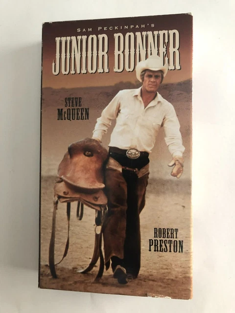 JUNIOR BONNER VHS Steve Mcqueen, Robert Preston Western £6.41 - PicClick UK