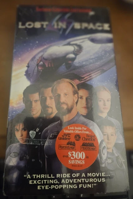 LOST IN SPACE VHS (1998) w/ Collection Card & Inserts Included SEALED ...